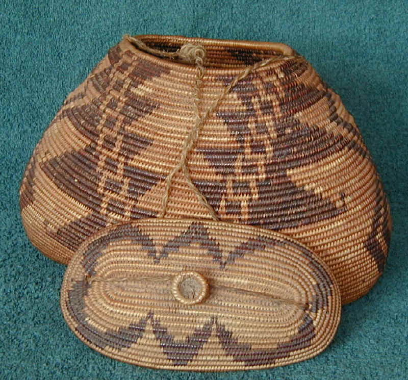 Indian Baskets of California - Maidu Bowls - from CaliforniaBaskets.Com